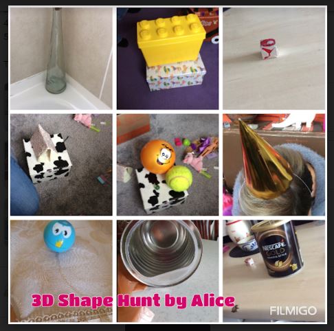3D shape hunt – Riverbank School